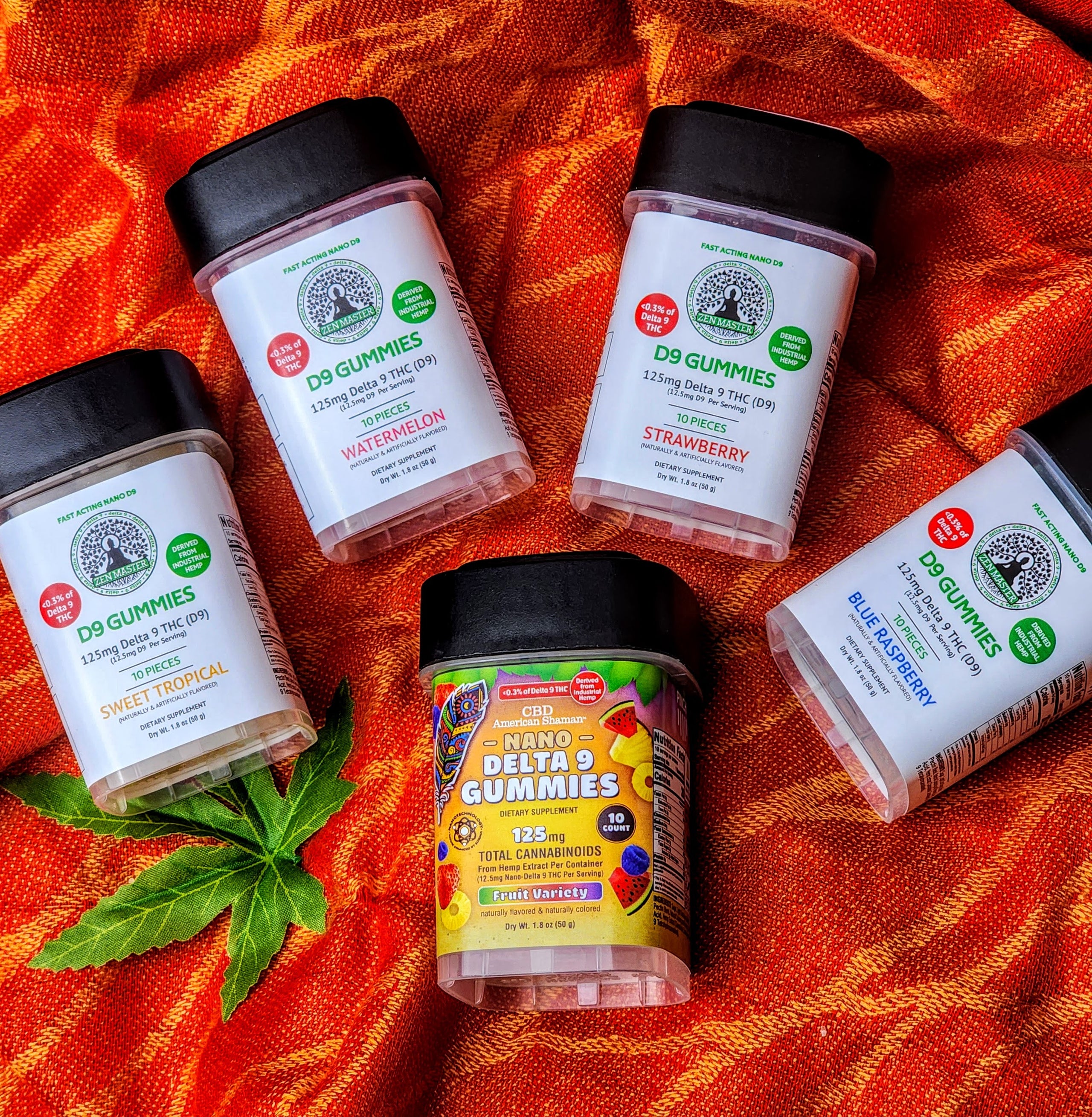 Zen Master Infused 9 Gummies | CBD American Shaman